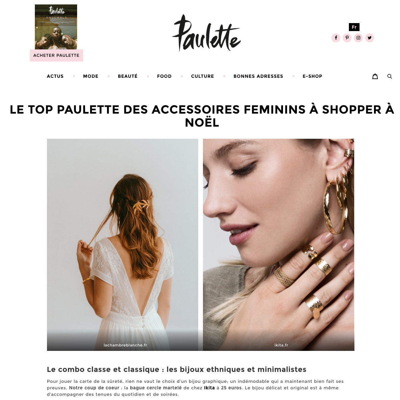 Paulette-Magazine.com – Ikita